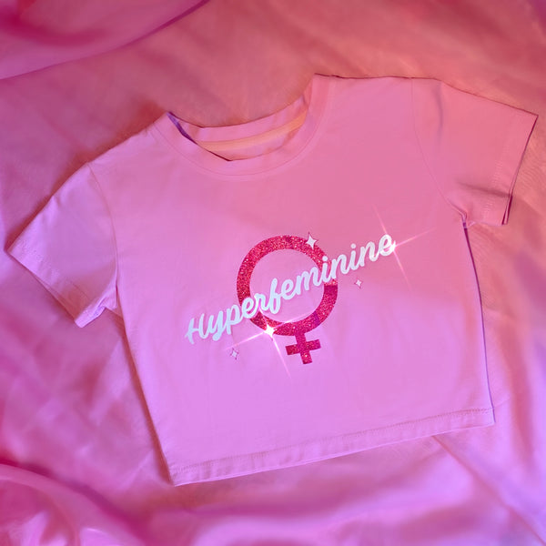 Hyperfeminine Crop Top – Be A Bimbo